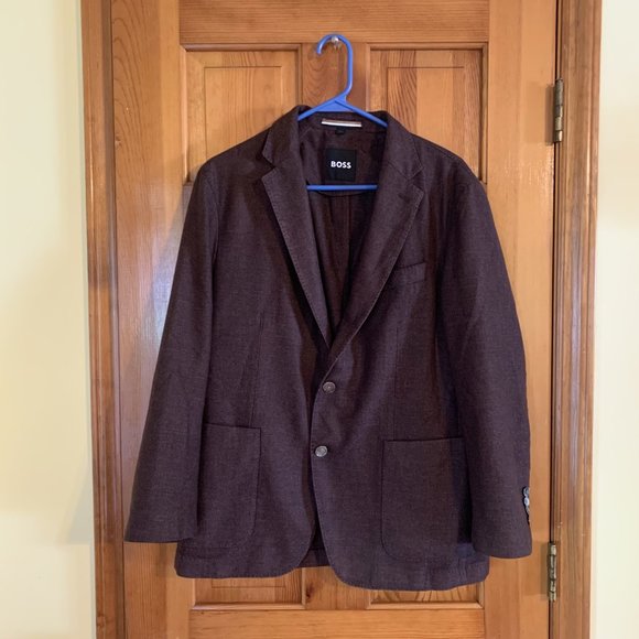Boss | Jackets & Coats | Boss Blazersports Jacket Brown Size 4s | Poshmark